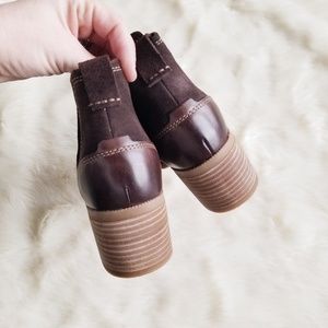 Clarks | Shoes | New Clarks Pullon Block Heel Bootie | Poshmark